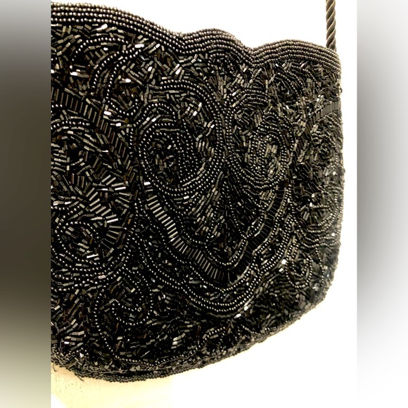 Bechamel | Bags | Vintage Bechamel Black Beaded Purse | Poshmark